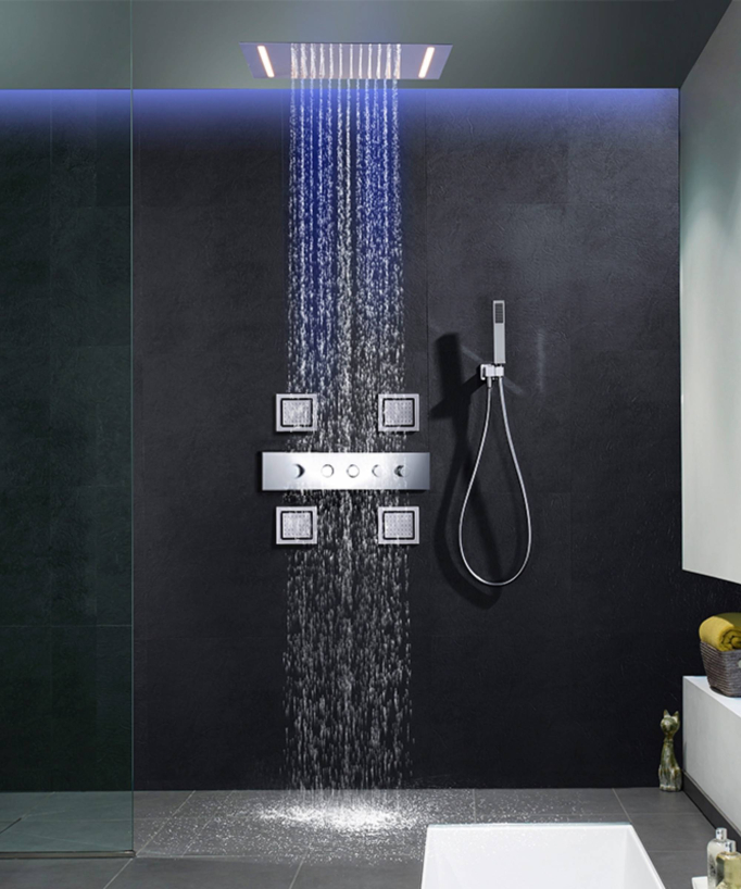 Kit Douche Encastrable Plafond